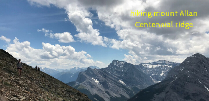 Hiking Mount Allan Centennial Trail in Kananaskis